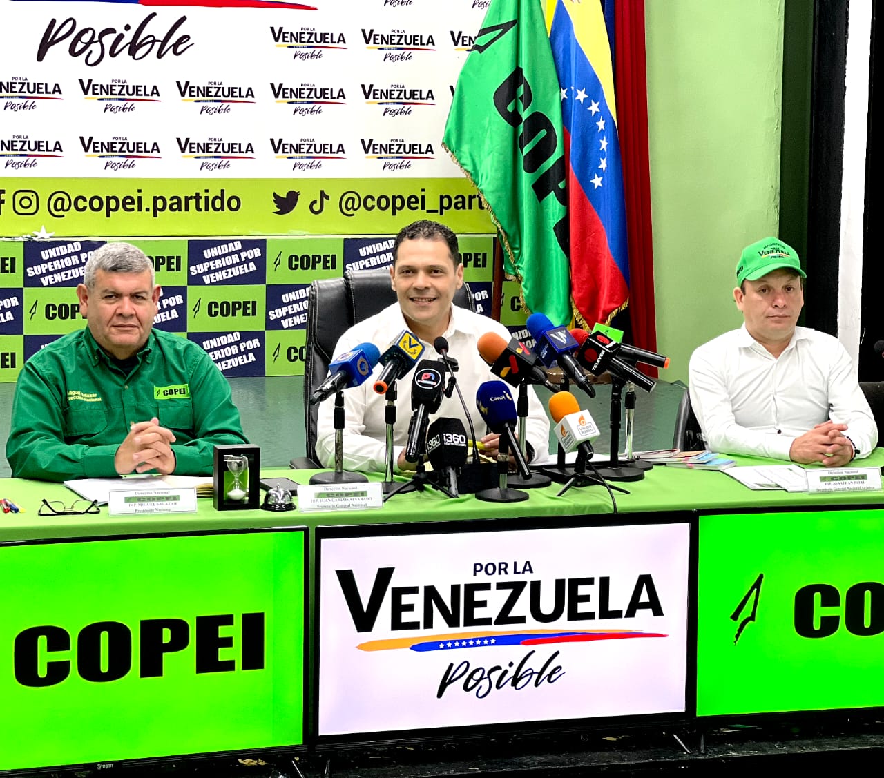 Copei presentó ante el CNE una propuesta para prorrogar la jornada ...